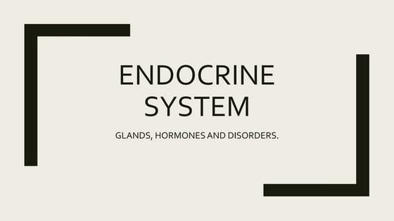 Neuroendocrine system and Neurosecretion | PPT