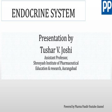 Endocrine system | PPTX