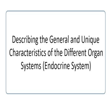 ENDOCRINE SYSTEM Powerpoint presentations from DOST STARBOOKS | PPT