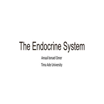 Endocrine System By Amaal Class of senior Nutrition.pptx