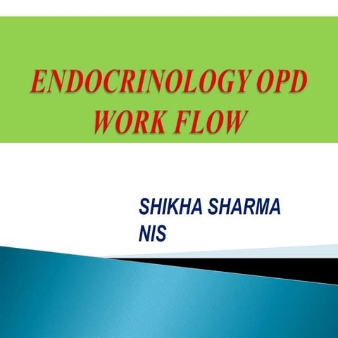 Endocrinology opd | PPTX
