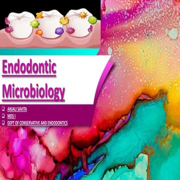 Endodontic microbiology | PPTX