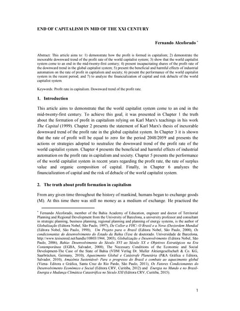 General Formula For Capital by Karl Marx. | PPTX