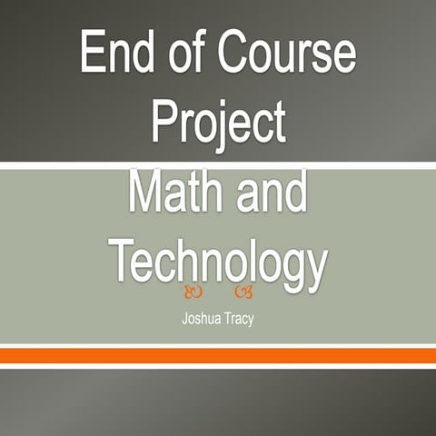 End of course project for edu | PPT