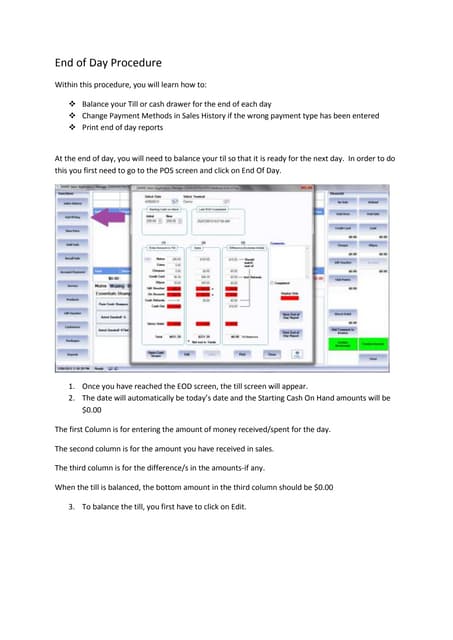 The Antique Soft - Procedural Manual | PDF