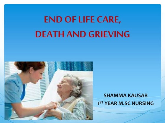 Care of dying and death | PPT