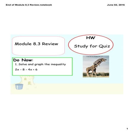 End of module 8.3 review | PDF