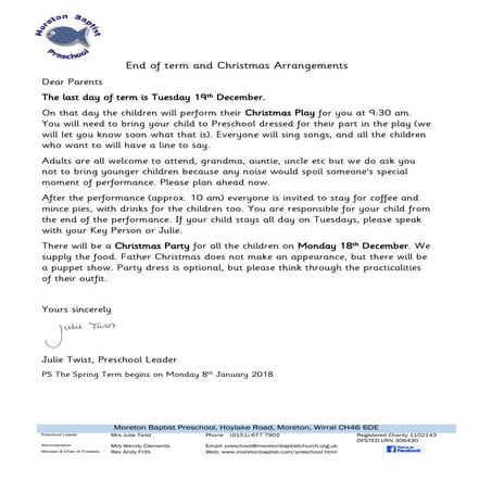 End of term year 2 mornings | PDF