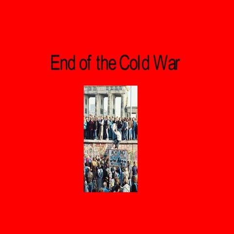 The cold war heats up | PPT