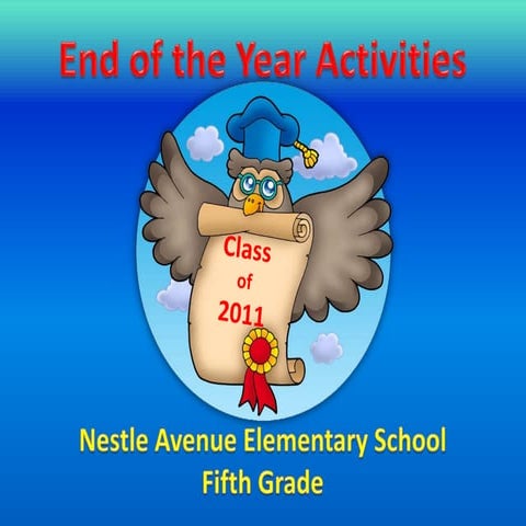 End of the year fifth grade presentation | PPTX | Homework and Study ...