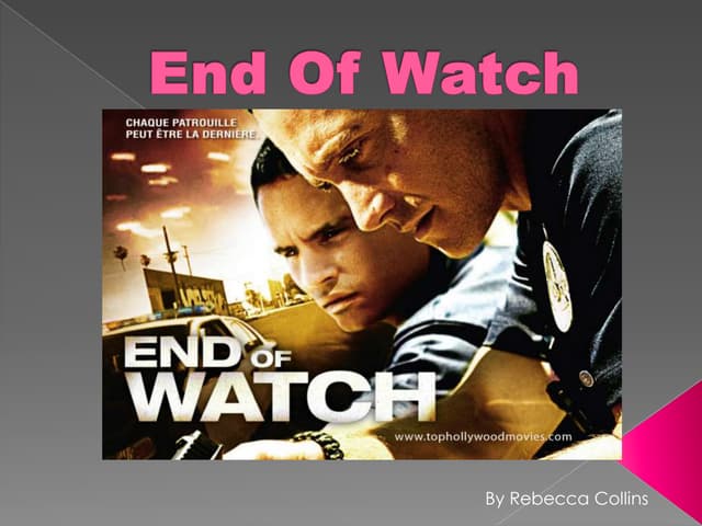 End Of Watch Movie Cover