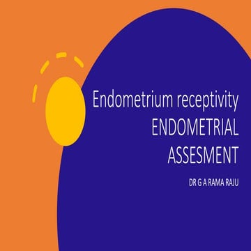 Endometrial receptivity | PPTX