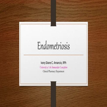 Endometriosis | PPTX