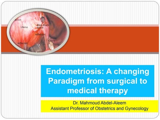 ENDOMETRIOSIS pathway; ENDOMETRIOSIS pathway | PPT