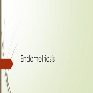 ENDOMETRIOSIS pathway; ENDOMETRIOSIS pathway | PPT