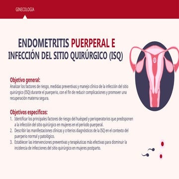 ENDOMETRITIS PUERPERAL, ginecologia .pptx