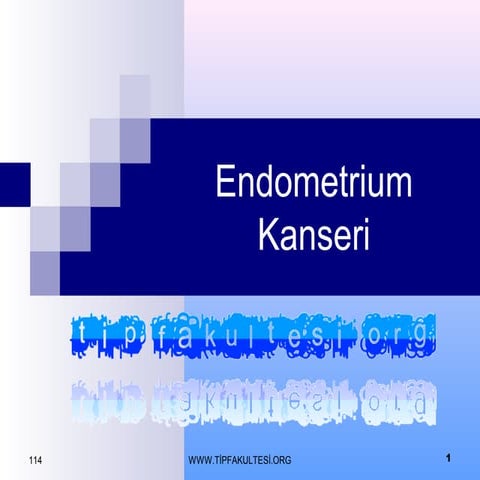 Endometrium kanseri | PPT