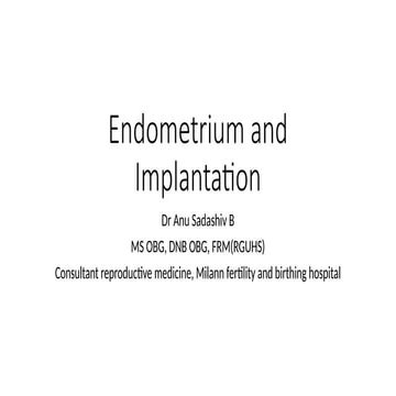 endometrium and implatation for medline.pptx