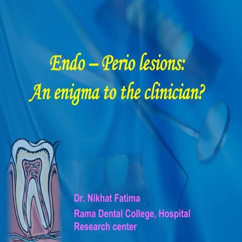 Endo – Perio lesions.ppt