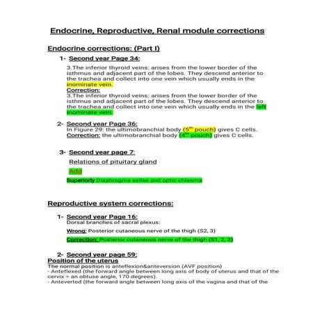 Endo, renal, reproductive_module | PDF