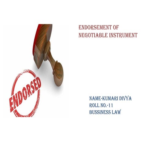 endorsement of negotiable instrument.pptx