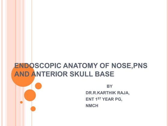 All about uncinate process of nose and paranasal sinuses | PPTX