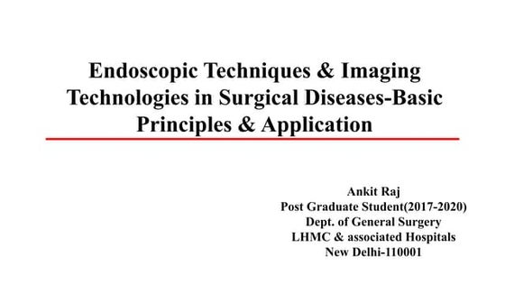 ENDOSCOPY | PPT