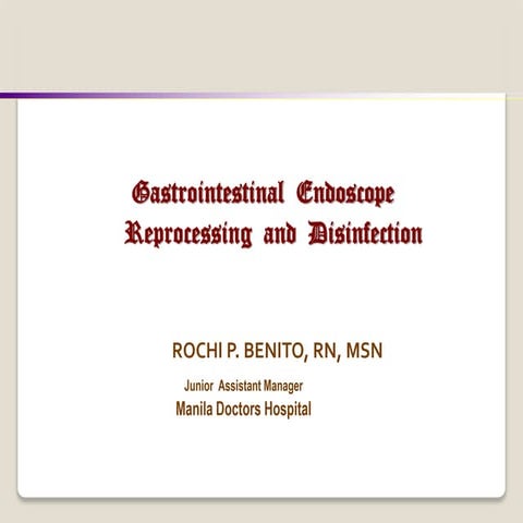 Endoscopy Unit | PDF