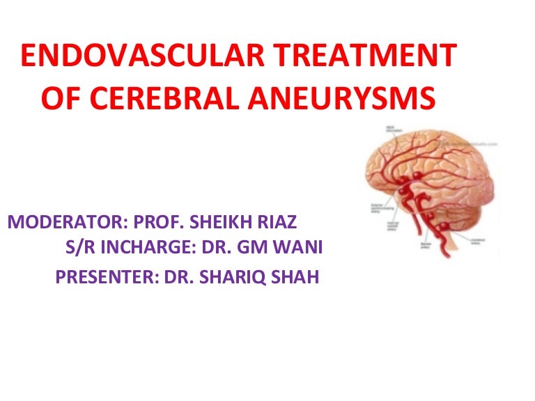 Endovascular Treatment Of Cerebral Aneurysms