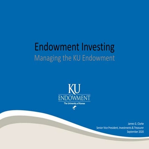 Endowment investing (sept 2020) | PPT