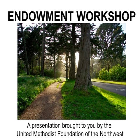 Endowment workshop | PPT