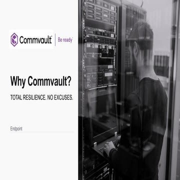 Endpoint backup by commvault backup .pptx