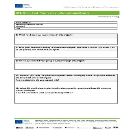 Baseline survey (mentors) | PDF