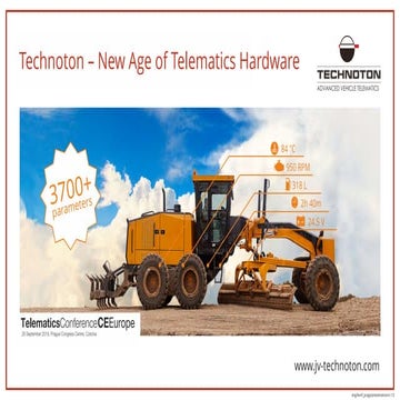 New age of telematics hadrdware 2019. Technoton-Wagencontrol. | PDF