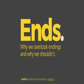 Ends. Hyper Island. Stockholm. | PDF