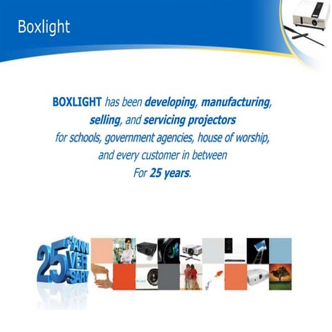 BOXLIGHT full line presentation | PPT