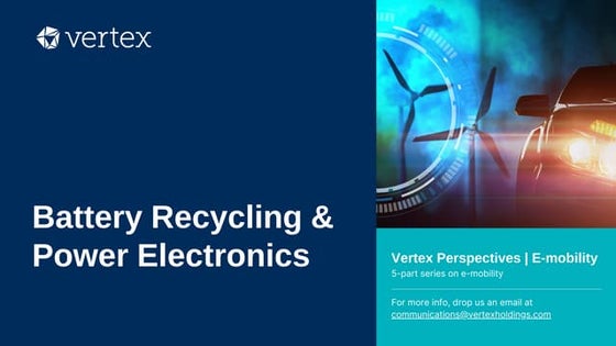 Recycling and Reusing of used lithium ion batteries | PPTX