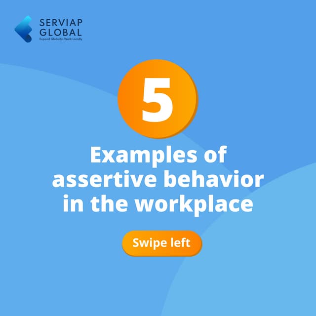 5 Examples Of Assertive Behavior In The Workplace Pdf