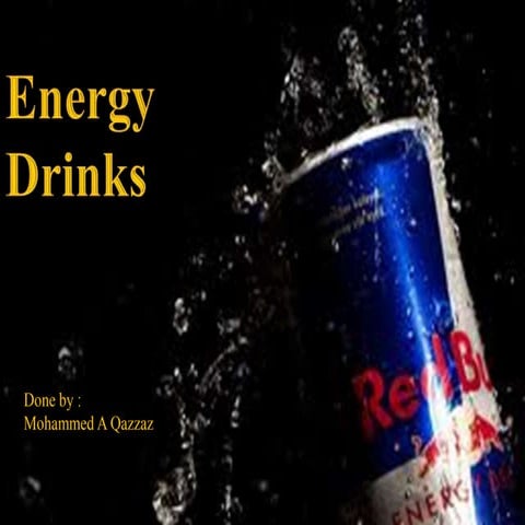 Enegry drink hazards | PPTX