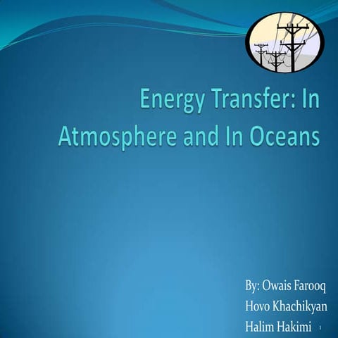 Atmospheric Circulation and types of wind | PPTX