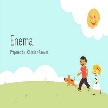 Administration of enema | PPT