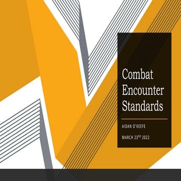 Enemy Encounter Standards for Hogwarts Legacy | PPTX