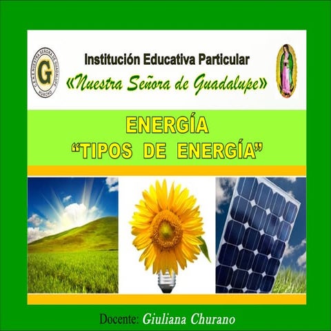 Energía tipos | PPT