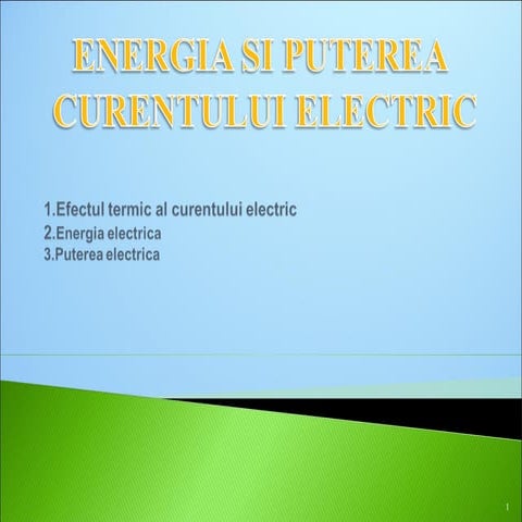 Energia si-puterea | PPT