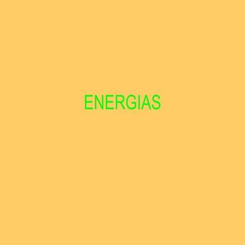 Energias Power Point | PPT
