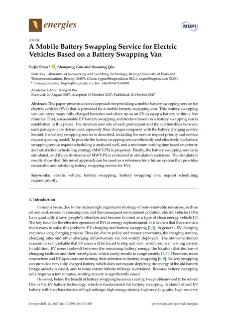 Battery health dectection tests in battery swapping system .pptx