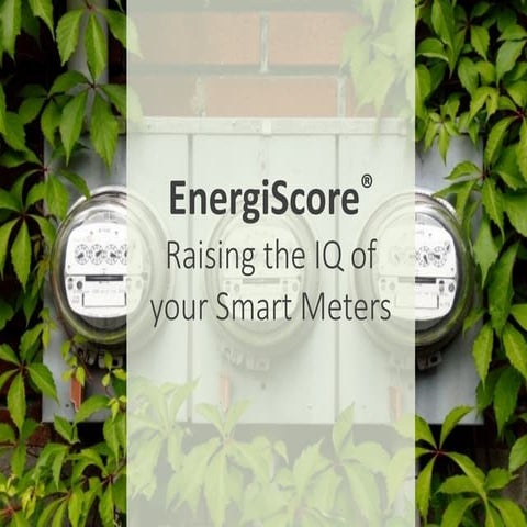 EnergiScore, Smart Meter Analytics SaaS | PDF