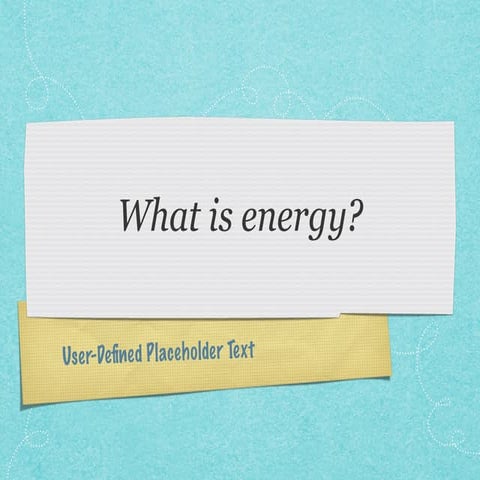 Energy | PDF | Power and Energy Industry | Industries