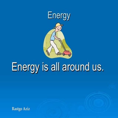 Energy presentation | PPT
