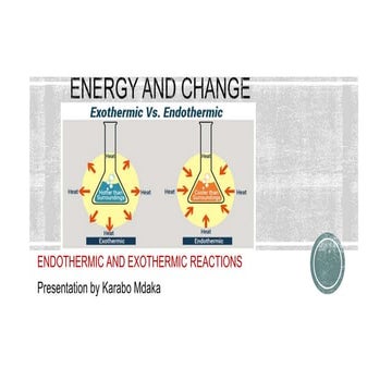 CHEMICAL ENERGETICS for IGCSE Chemistry revision | PPTX